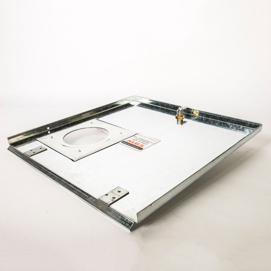 Galvanised Lid/Door for Meter Box 4 Complete with Window & Lock – fes ...