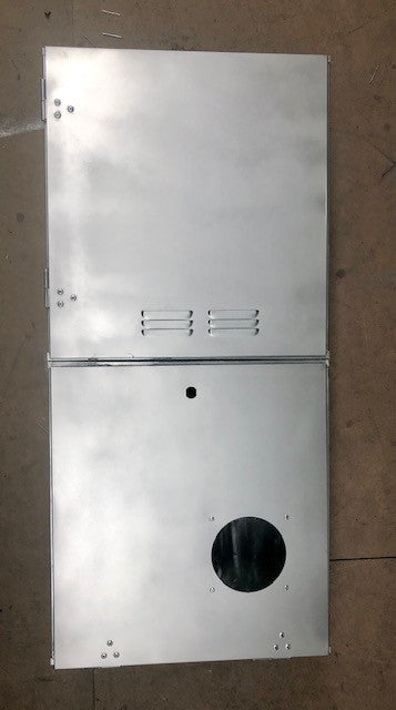 Combination Box Gas and Electric Stainless Steel 316 with Window and L ...